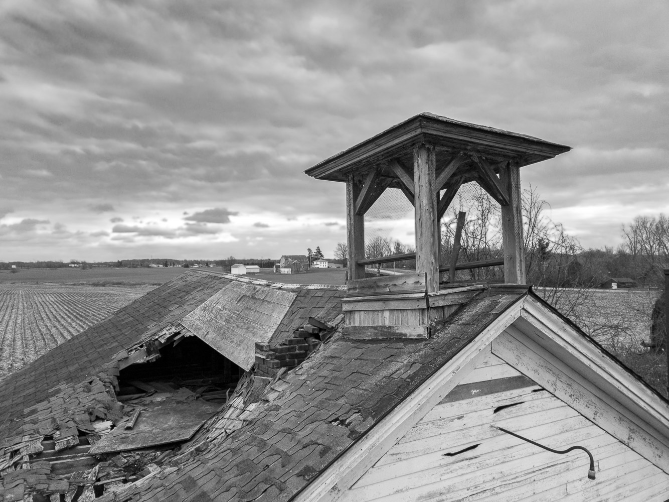 Merle Beach School, Olive Township, Clinton County, Michigan