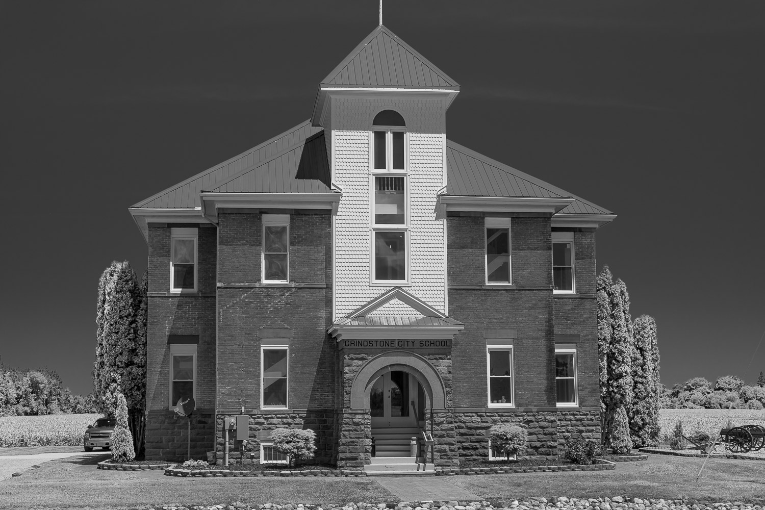 Grindstone City School School, Port Austin Township, Huron County, Michigan