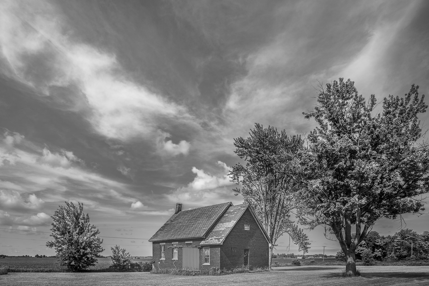 Laurel School, Elk Township, Sanilac County, Michigan