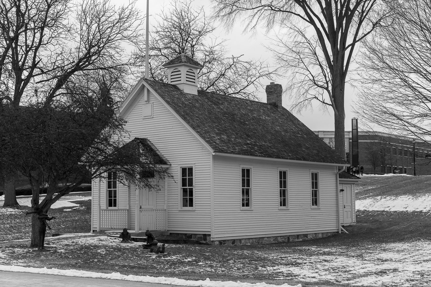 Geddes Town Hall School, Pittsfield Township, Washtenaw County, Michigan